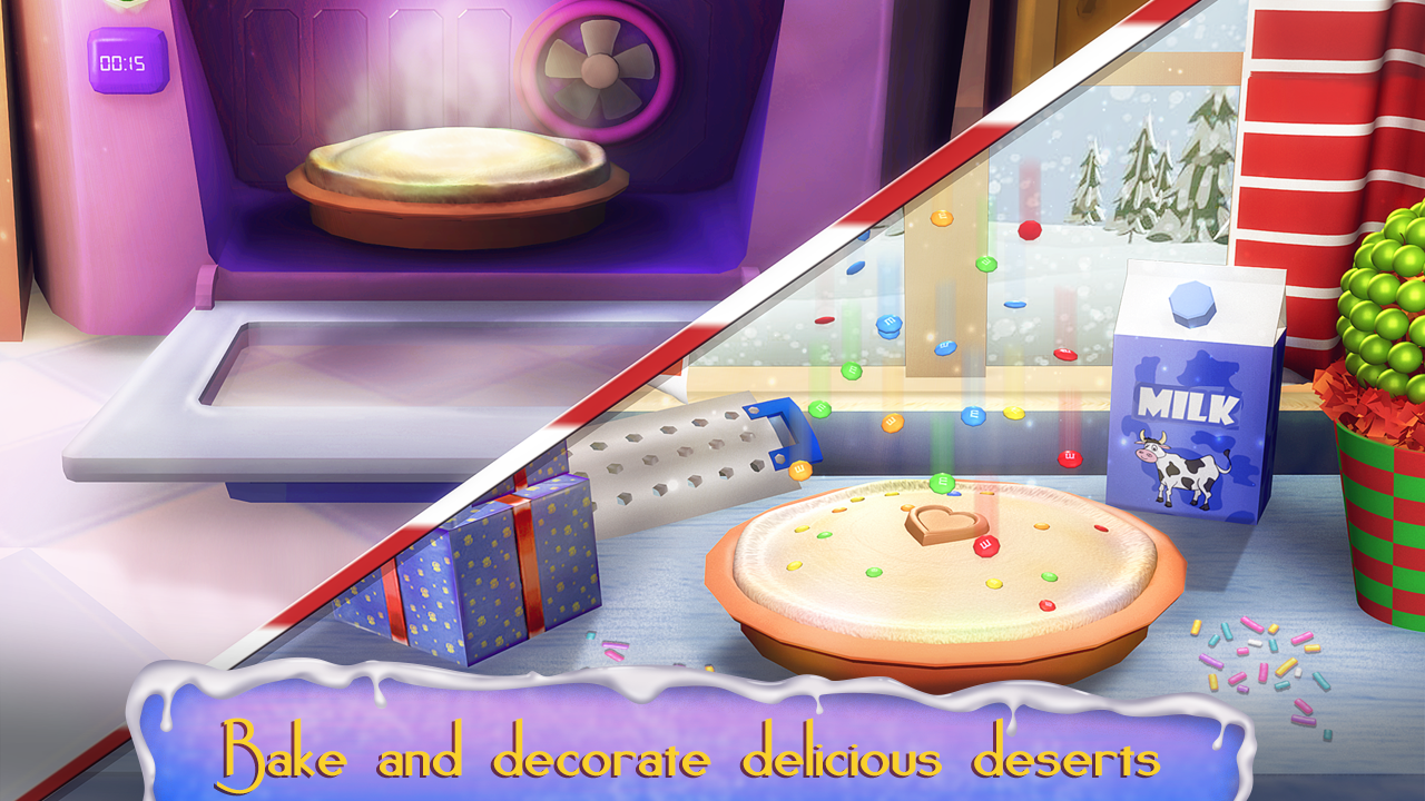 My Sweet Bakery Shop 3D: Yummy Cupcakes, Donuts, Pies & Macroons Maker ...