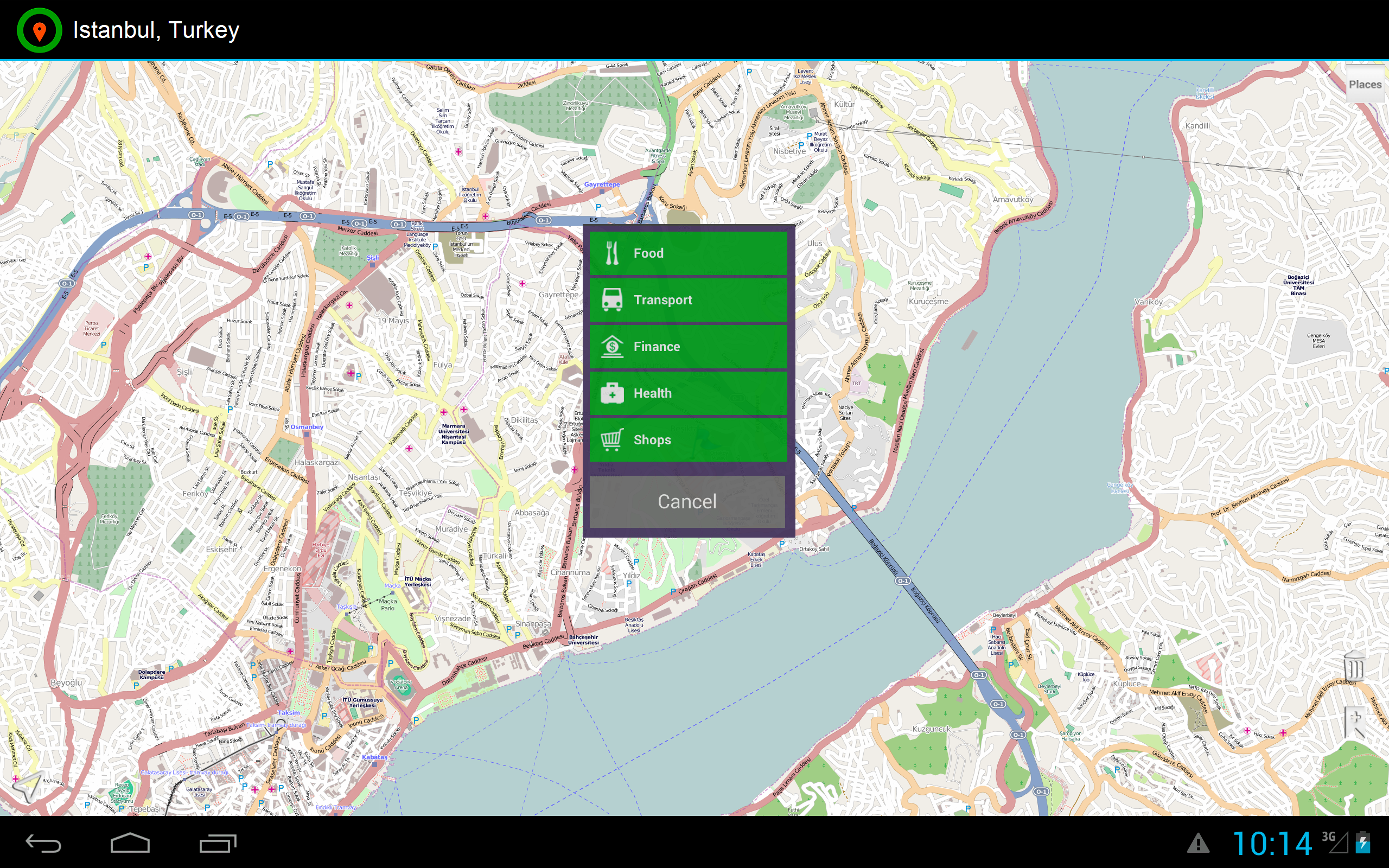 Istanbul, Turkey Vector Offline Map: Easy Navigation - App on Amazon ...