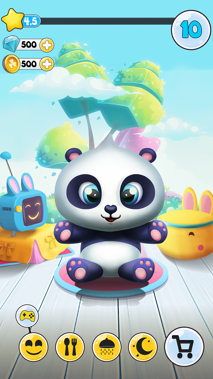 Pu My talking panda, pet care:Amazon.com:Appstore for Android
