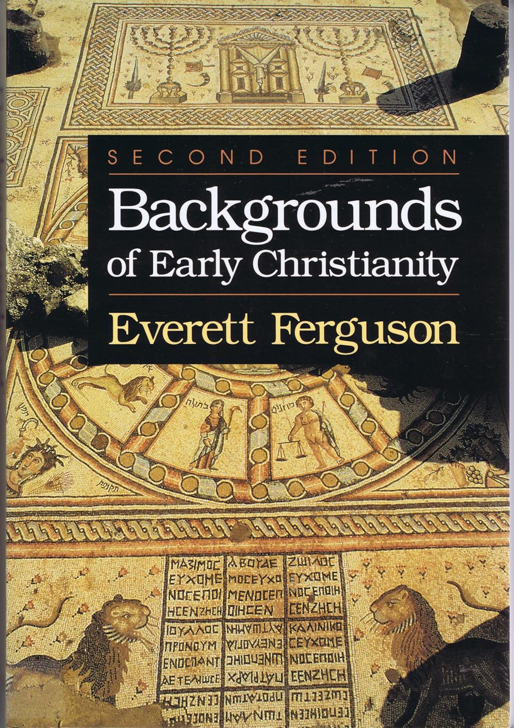Amazon.com: Backgrounds of Early Christianity: 9780802806697: Ferguson ...