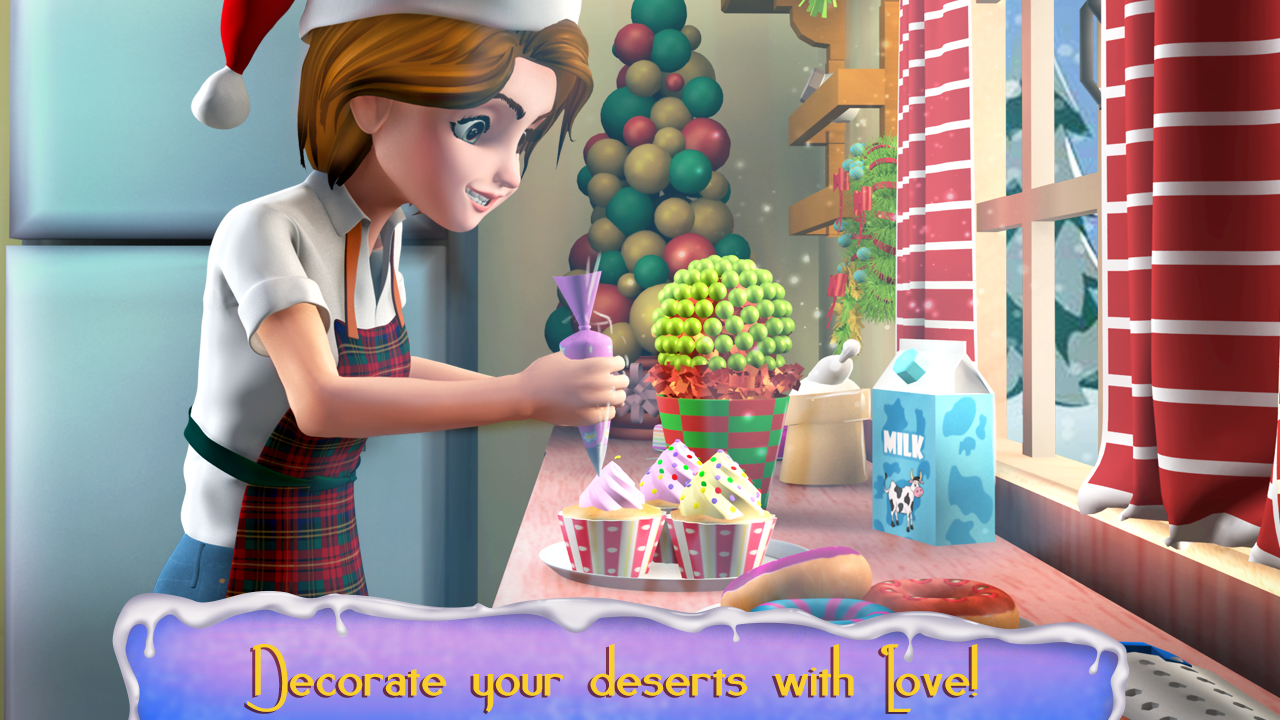 My Sweet Bakery Shop 3D: Yummy Cupcakes, Donuts, Pies & Macroons Maker ...