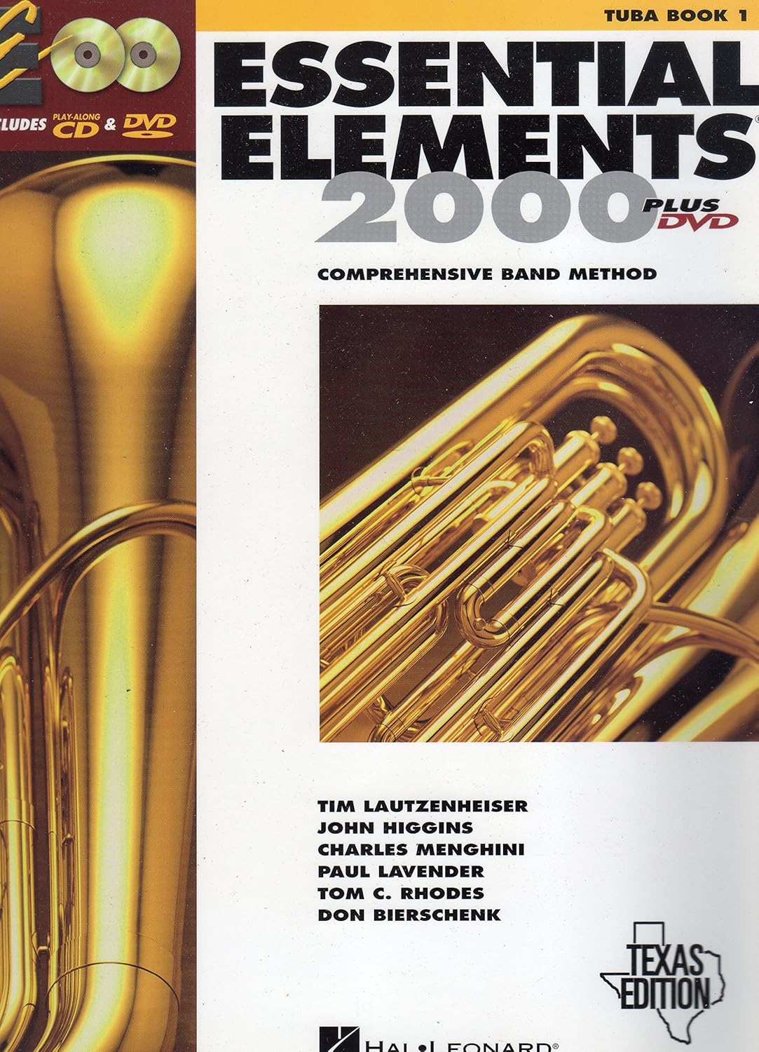 Essential Elements 2000: Comprehensive Band Method (Tuba Book 1) Texas ...