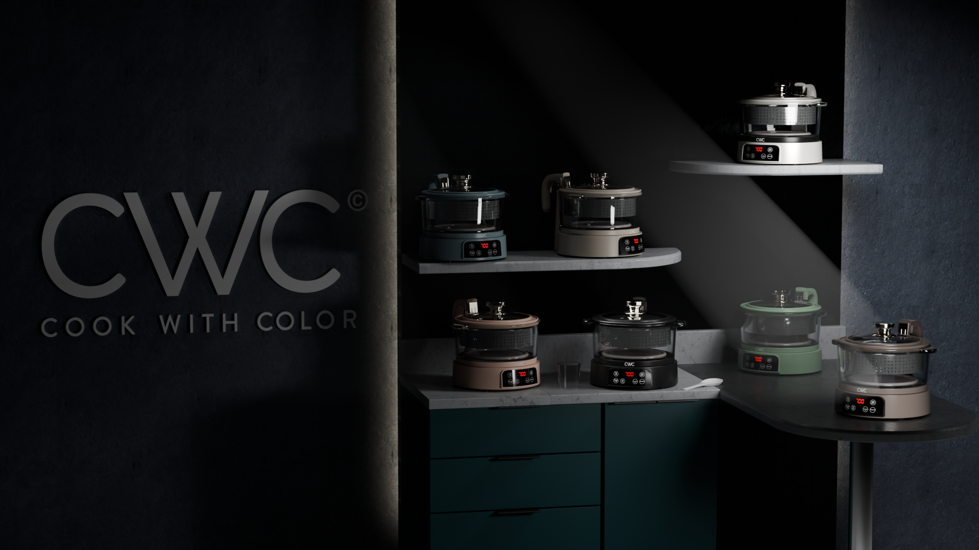 Watch CWC COOK WITH COLOR 3L Glass Low Carb Rice Cooker on Amazon Live