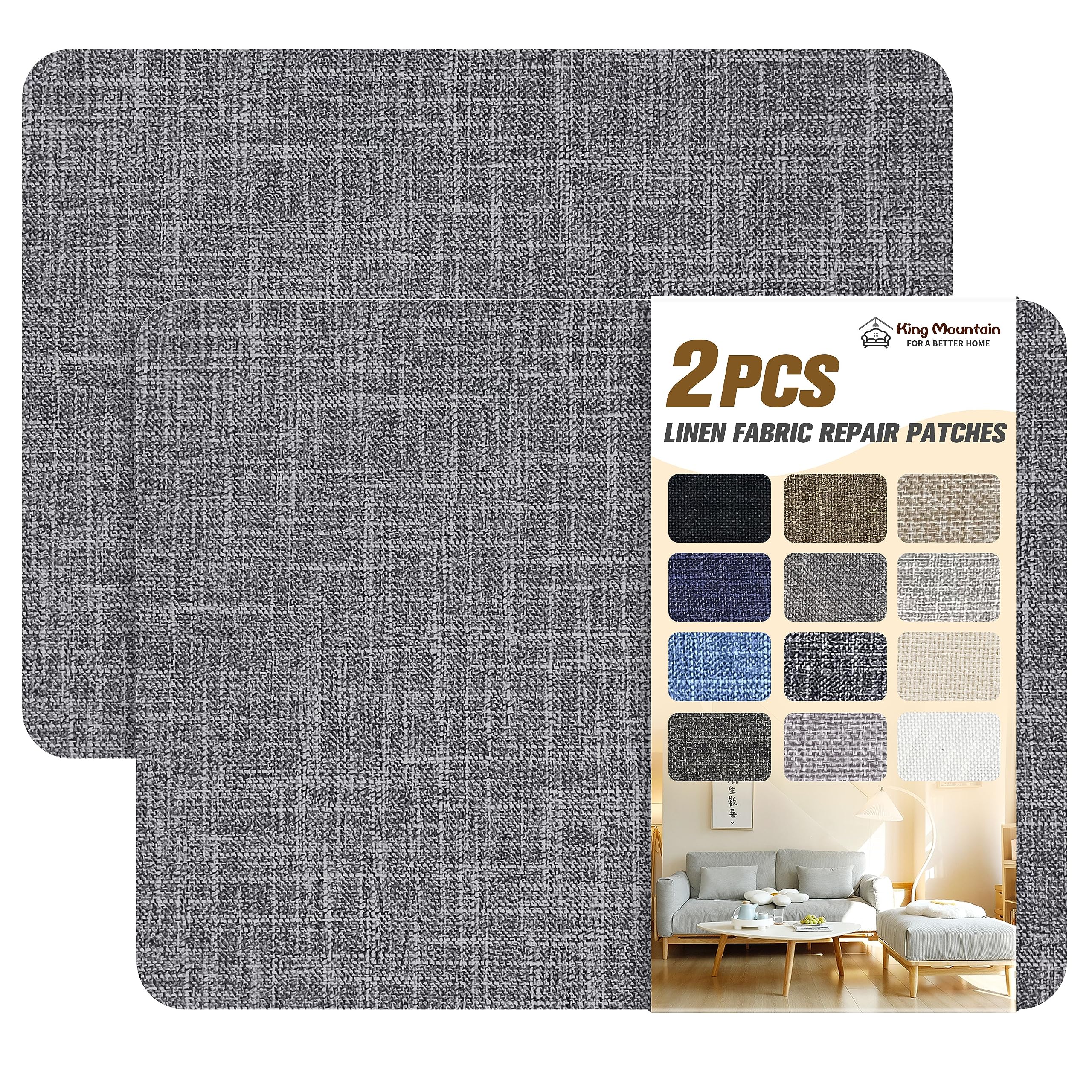 Amazon.com: Fine Linen Repair Patches, Self-Adhesive Linen Fabric ...