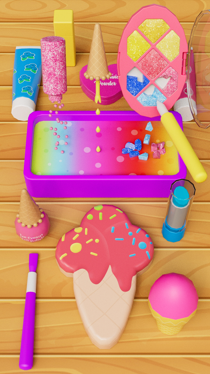 Makeup Slime Simulator ASMR makeup artistry with ASMR relaxation and ...