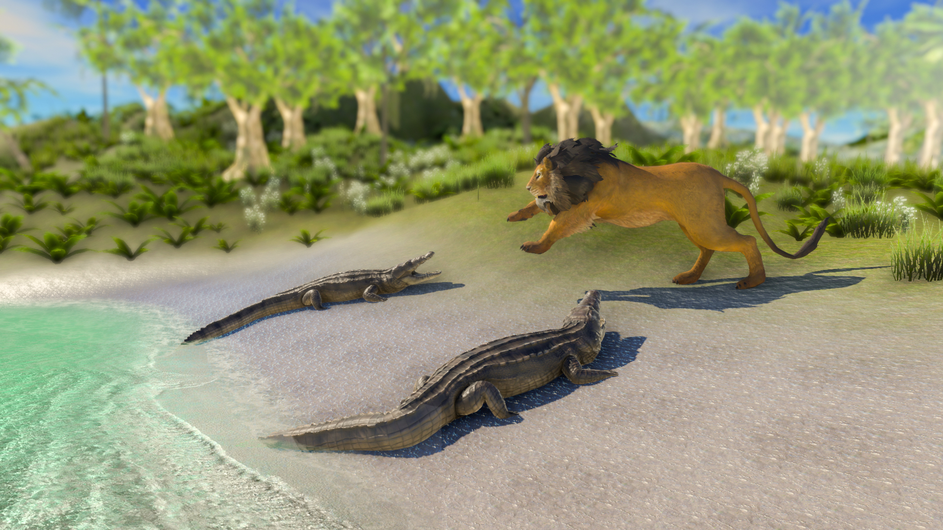 Lion Simulator Animal 3d / Jungle Games - App on Amazon Appstore