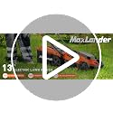 Amazon.com : Maxlander Electric Lawn Mower - 13Inch Cordless, 20V ...
