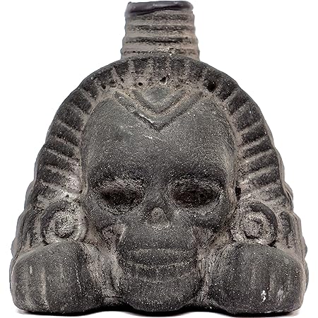 Amazon.com: Deekec Screaming Aztec Death Whistle - Skull Black ...