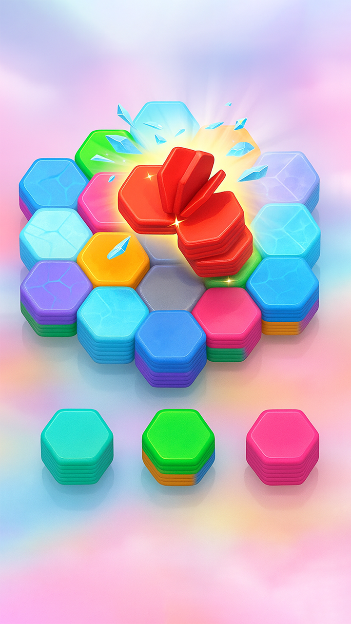 Hexa Sort Puzzle 3D - App on Amazon Appstore