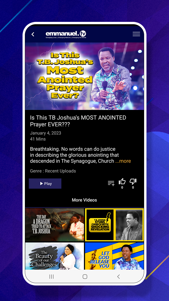 Emmanuel Tv - App on the Amazon Appstore