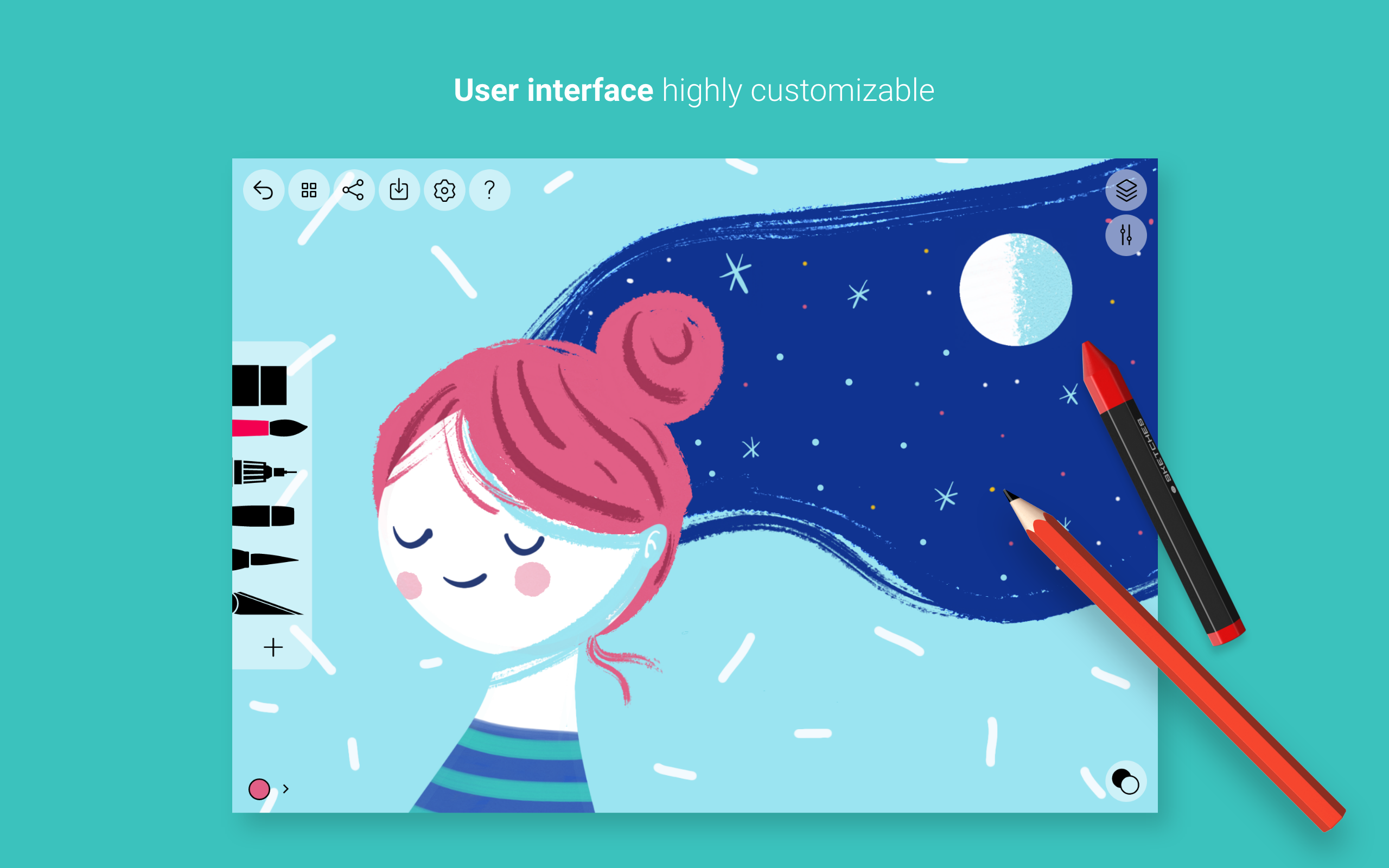Tayasui Sketches - App on Amazon Appstore