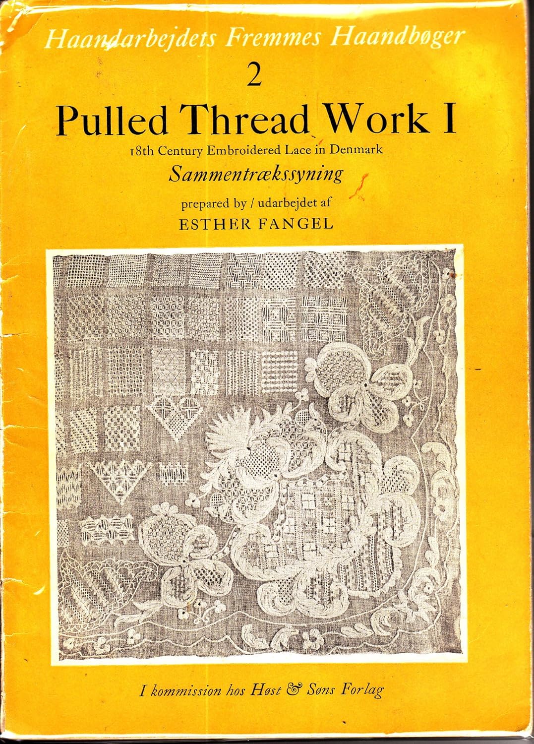 Pulled Thread Work 18th Century Embroidered Lace in Denmark I ...