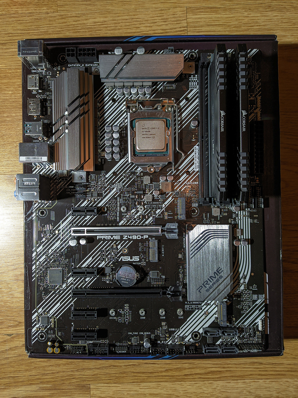 Amazon.com: ASUS Prime Z490-P LGA 1200 (Intel® 10th Gen) ATX ...