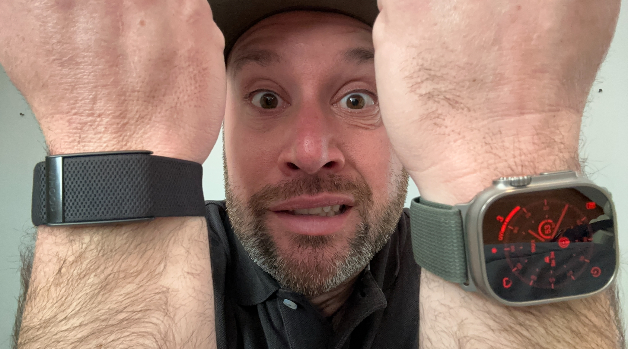 Watch Whoop 4 vs Apple Watch Ultra Sleep Tracking Comparison on Amazon Live