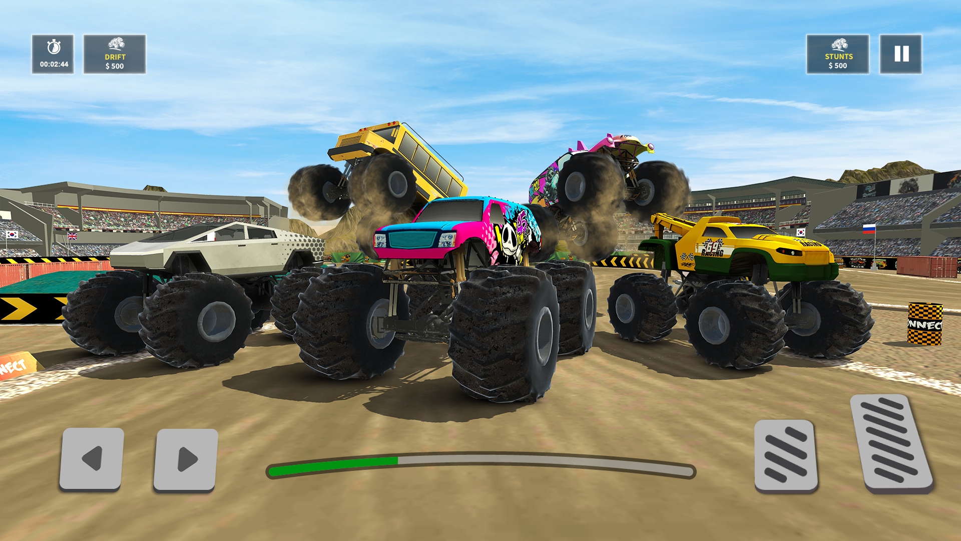 Monster Jam Truck Games - Fearless US Monster Truck Simulator ...
