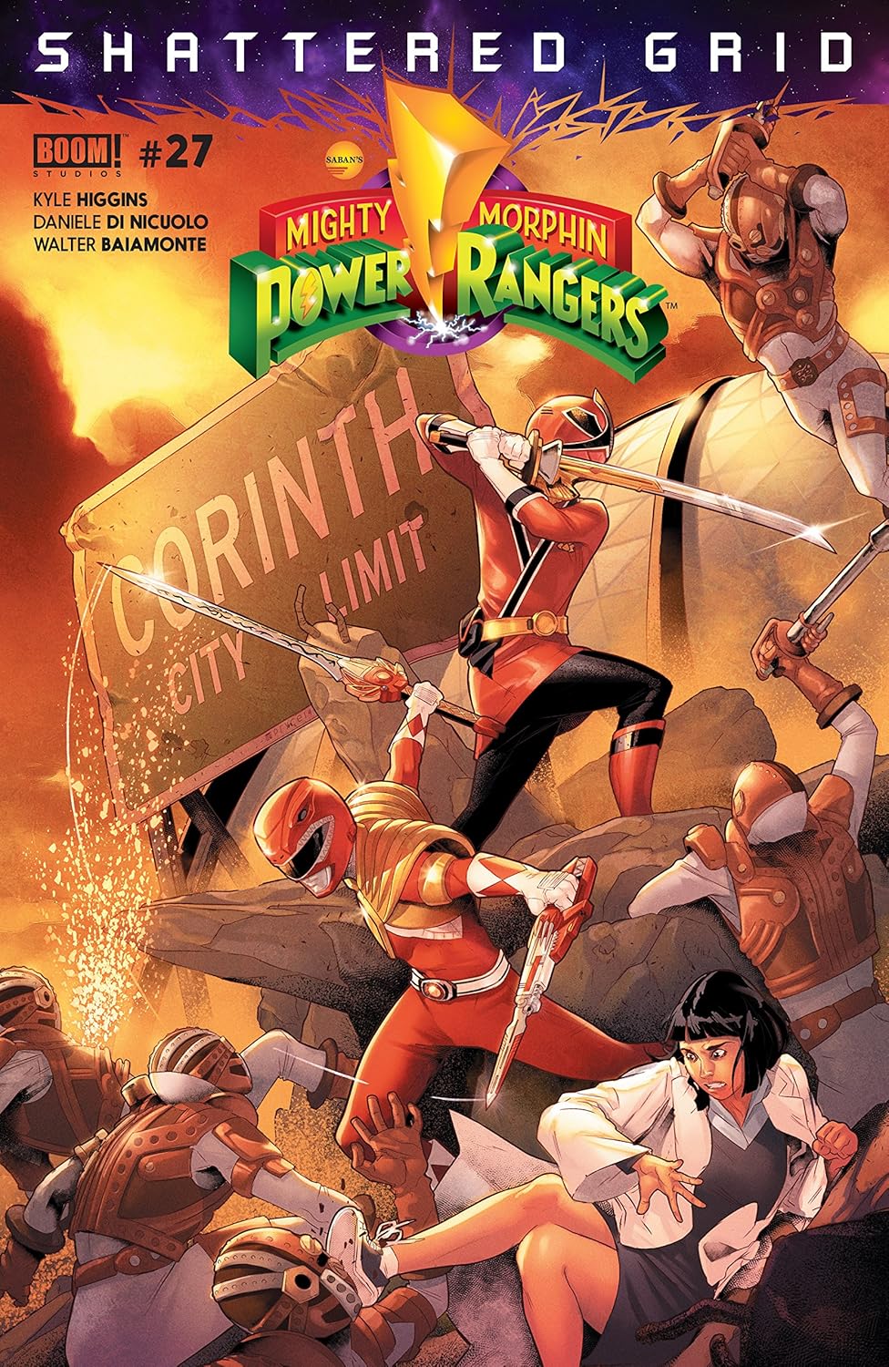 Amazon.com: Mighty Morphin Power Rangers #27 eBook : Higgins, Kyle ...