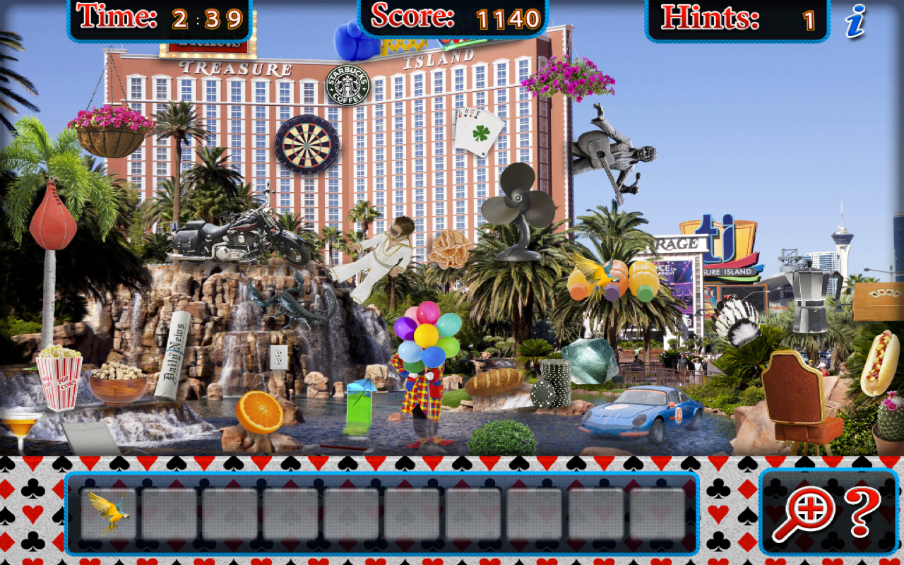 Hidden Objects - Las Vegas Hotels and Casino Slots & Object Time Puzzle Free Photo Quest Game ...