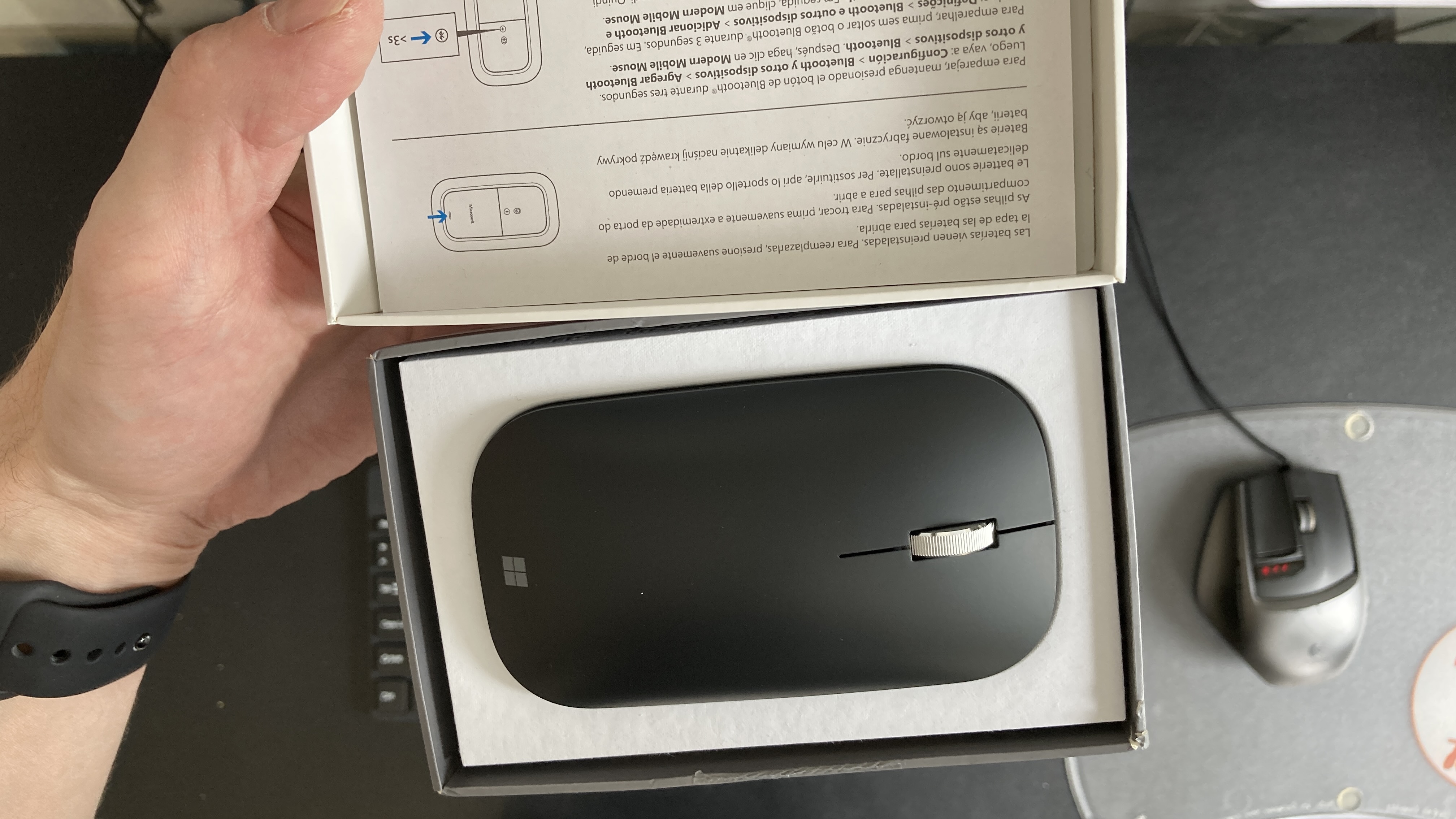 Microsoft Modern Mobile - Maus , Schwarz: Amazon.de: Computer & Zubehör