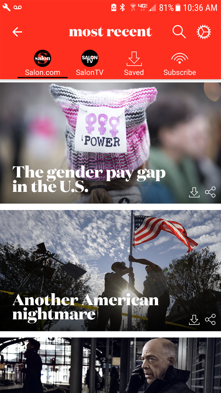 Salon.com - App on Amazon Appstore