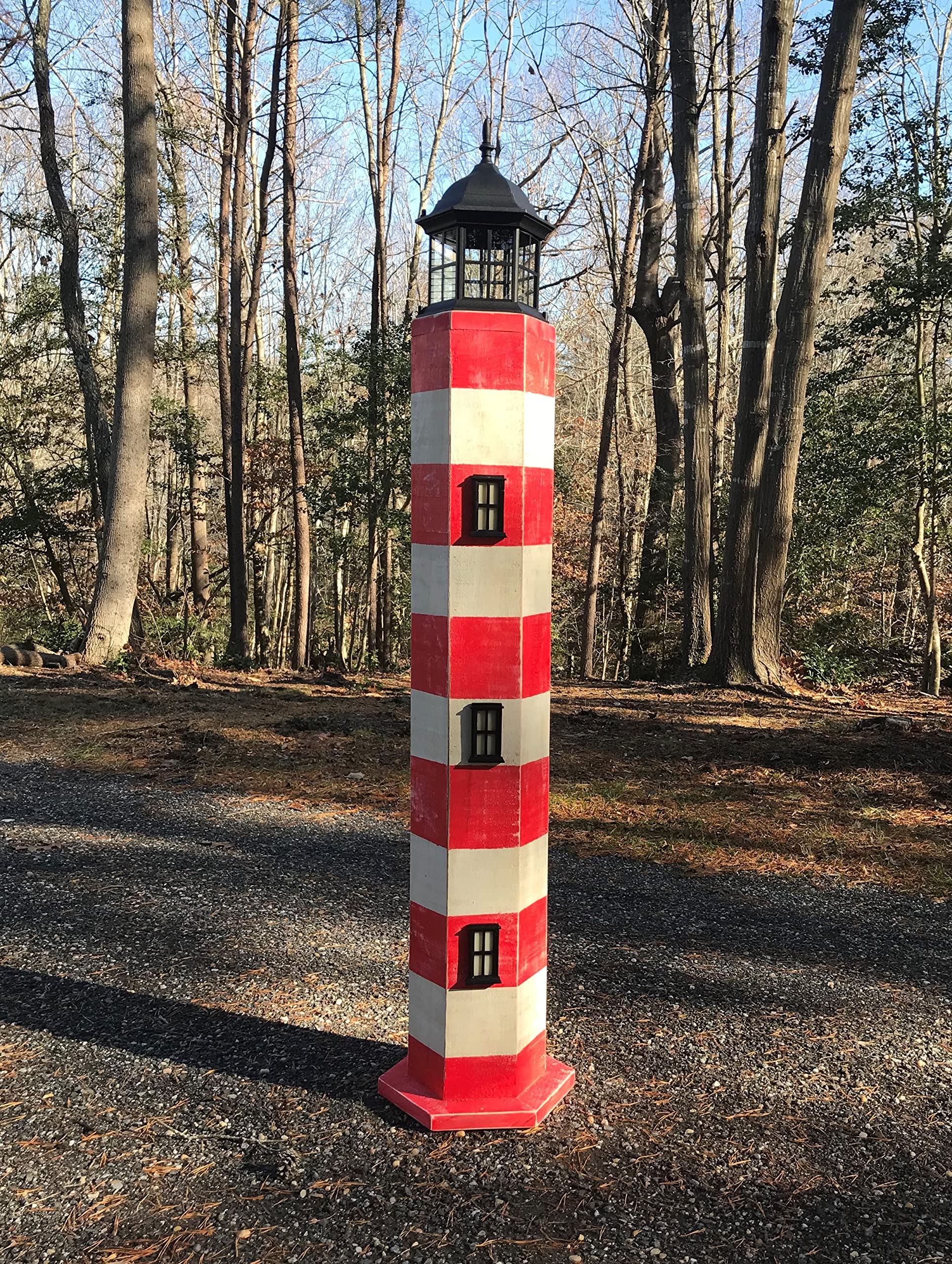 5 Ft Lighthouse Plans 5' Lancaster Lighthouses 5 Ft Wood, Poly Or