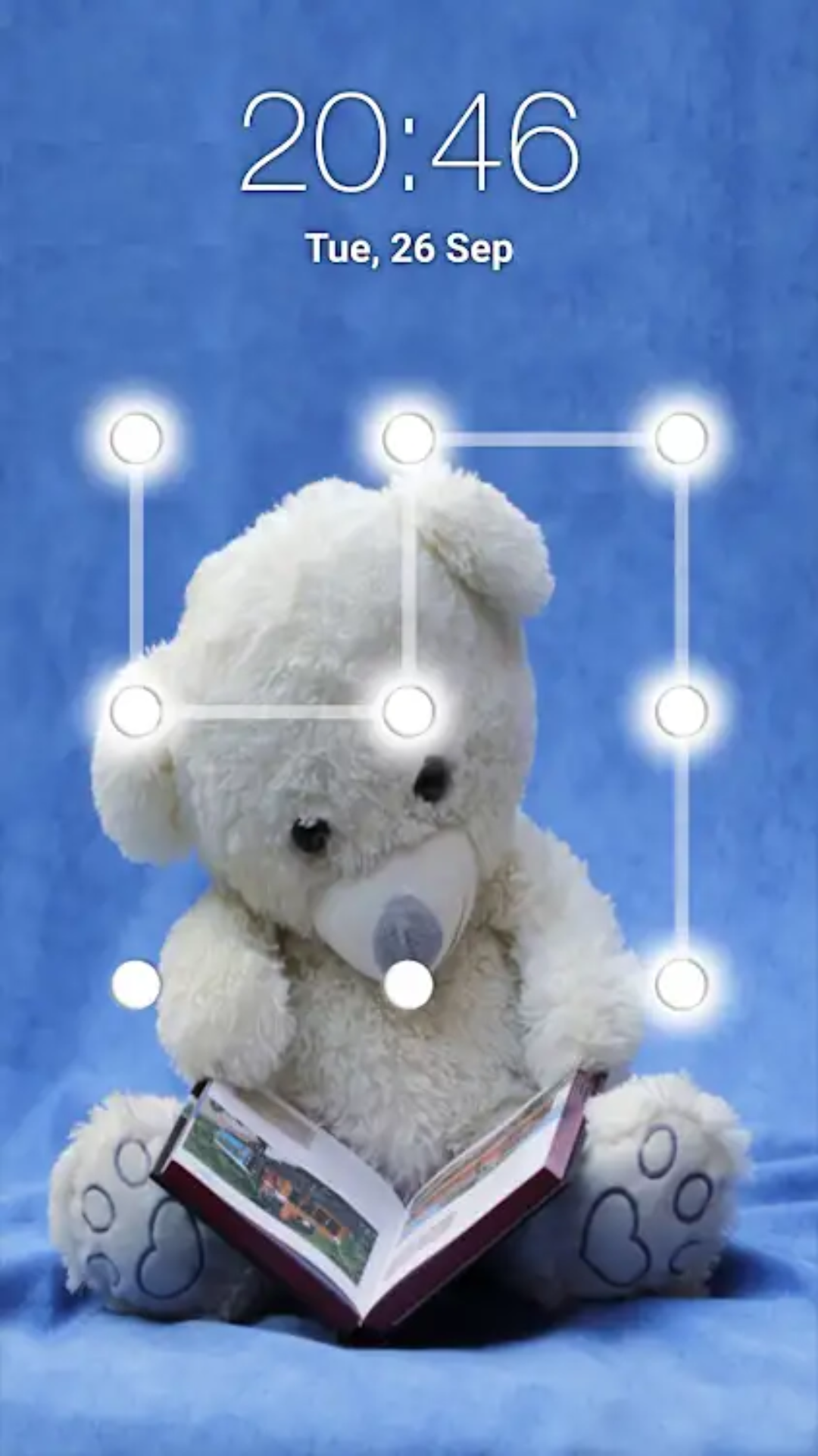 Teddy Bear Pattern Lock Screen - App on the Amazon Appstore
