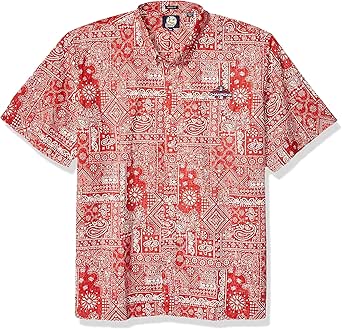 Amazon.com: Reyn Spooner Men's Boston Red Sox MLB Classic Fit Hawaiian Shirt : Sports & Outdoors