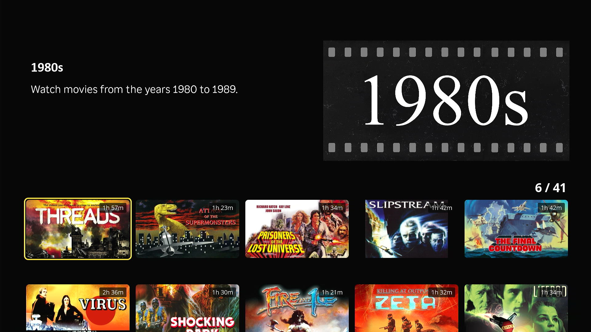 Scifi Movie Channel - App on Amazon Appstore