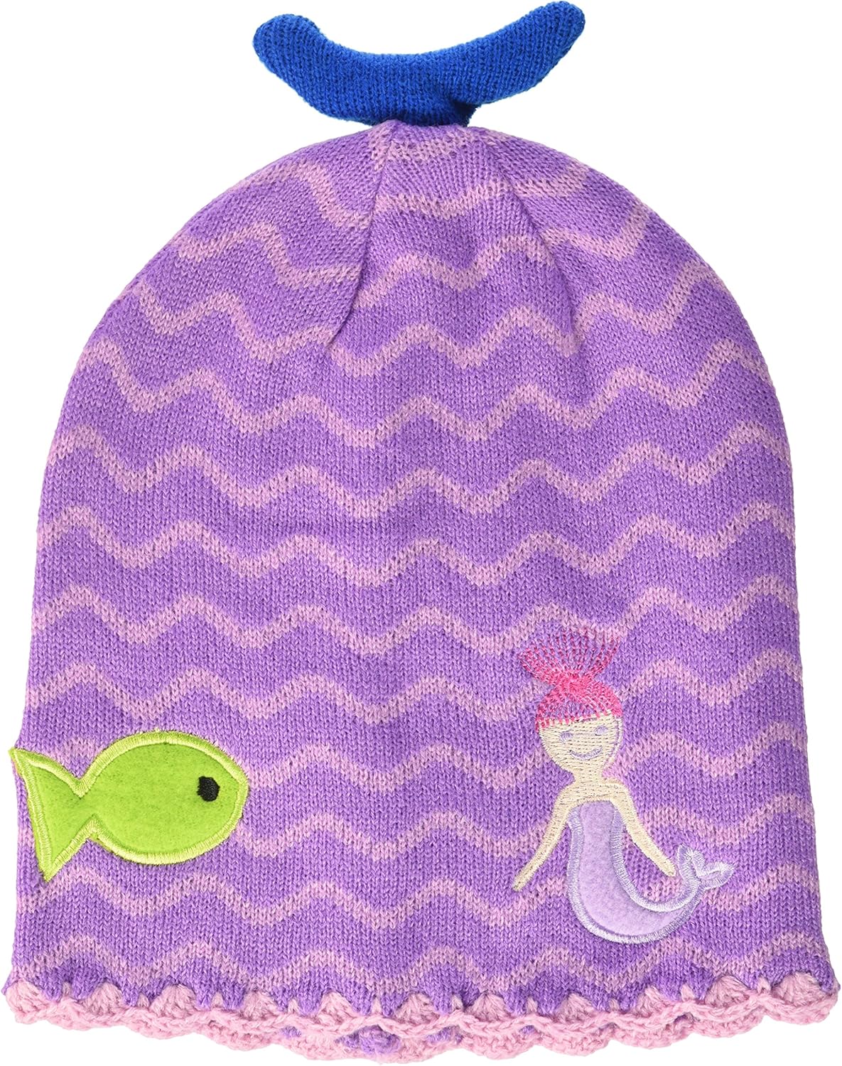 Amazon.com: Kidorable Purple Mermaid Soft Acrylic Knit Gloves for Girls ...