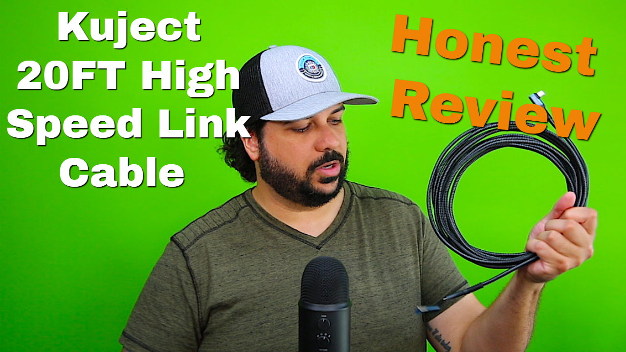 Watch Honest Review of Kuject 20FT High Speed Link Cable on Amazon Live