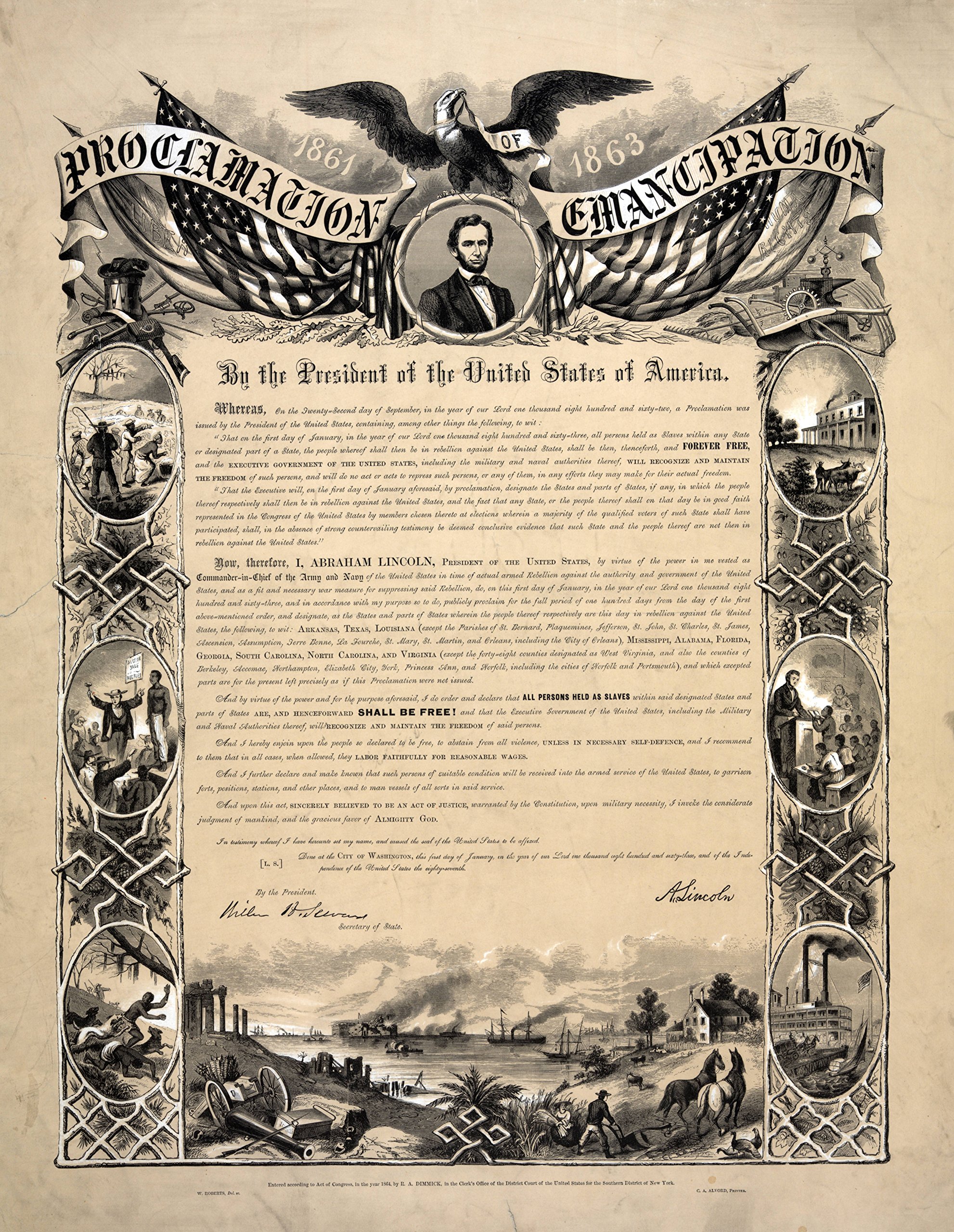Emancipation Proclamation Original Document
