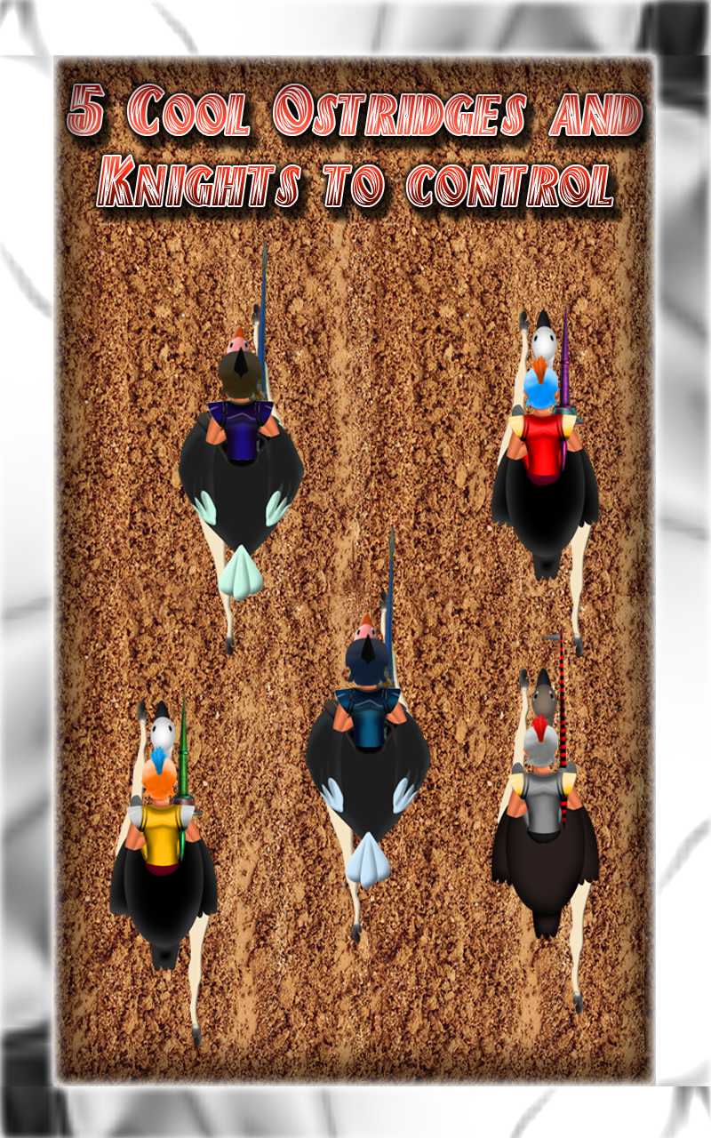Medieval War Ostridge Joust : The crazy birds Knight Battle - Gold ...