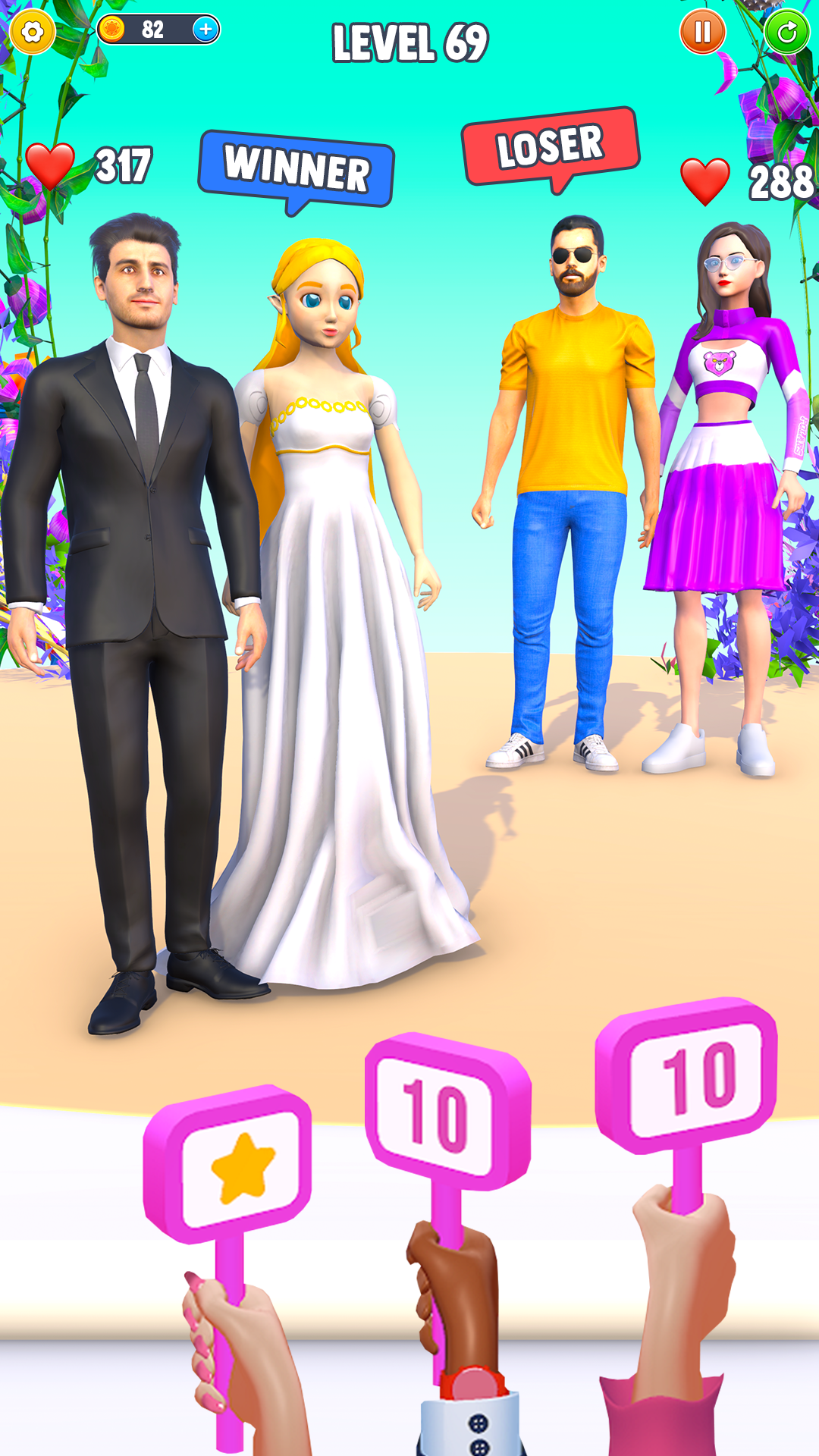 Build a Queen and Royal Doll Dress Up Game 2024 for Queen Catwalk Fashion Battle race - App on ...