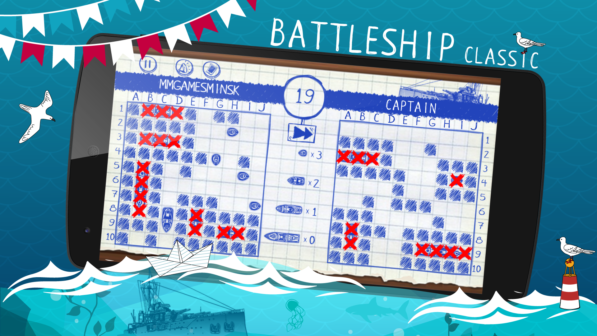 Battleship classic. Online - App on Amazon Appstore