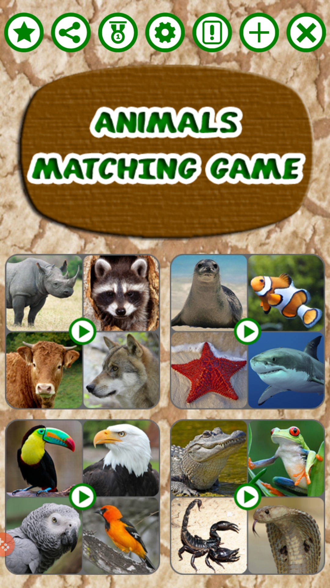 Animals Matching Game - App on Amazon Appstore