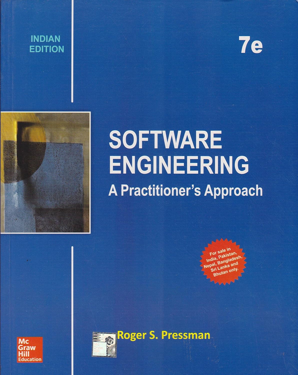 Software Engineering : A Practitioner's Approach (English) 7th Edition ...