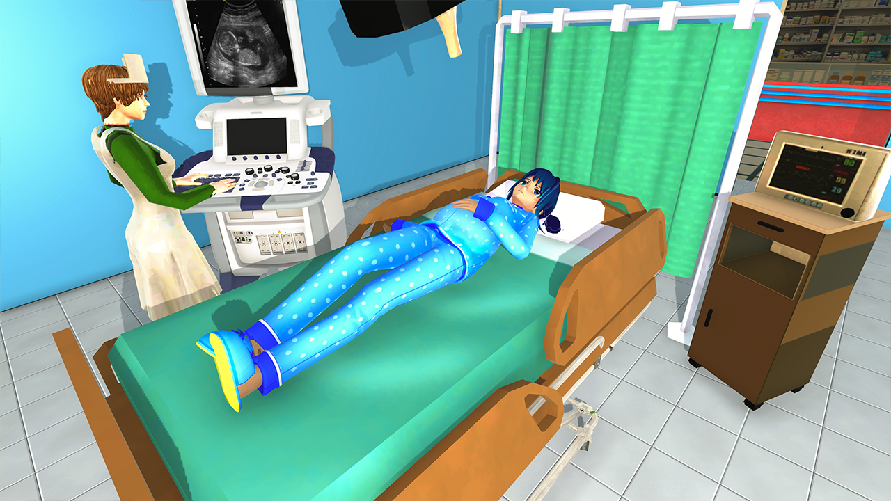 Pregnant Mother Simulator Game - Virtual Pregnant Mother Sim 3D ...