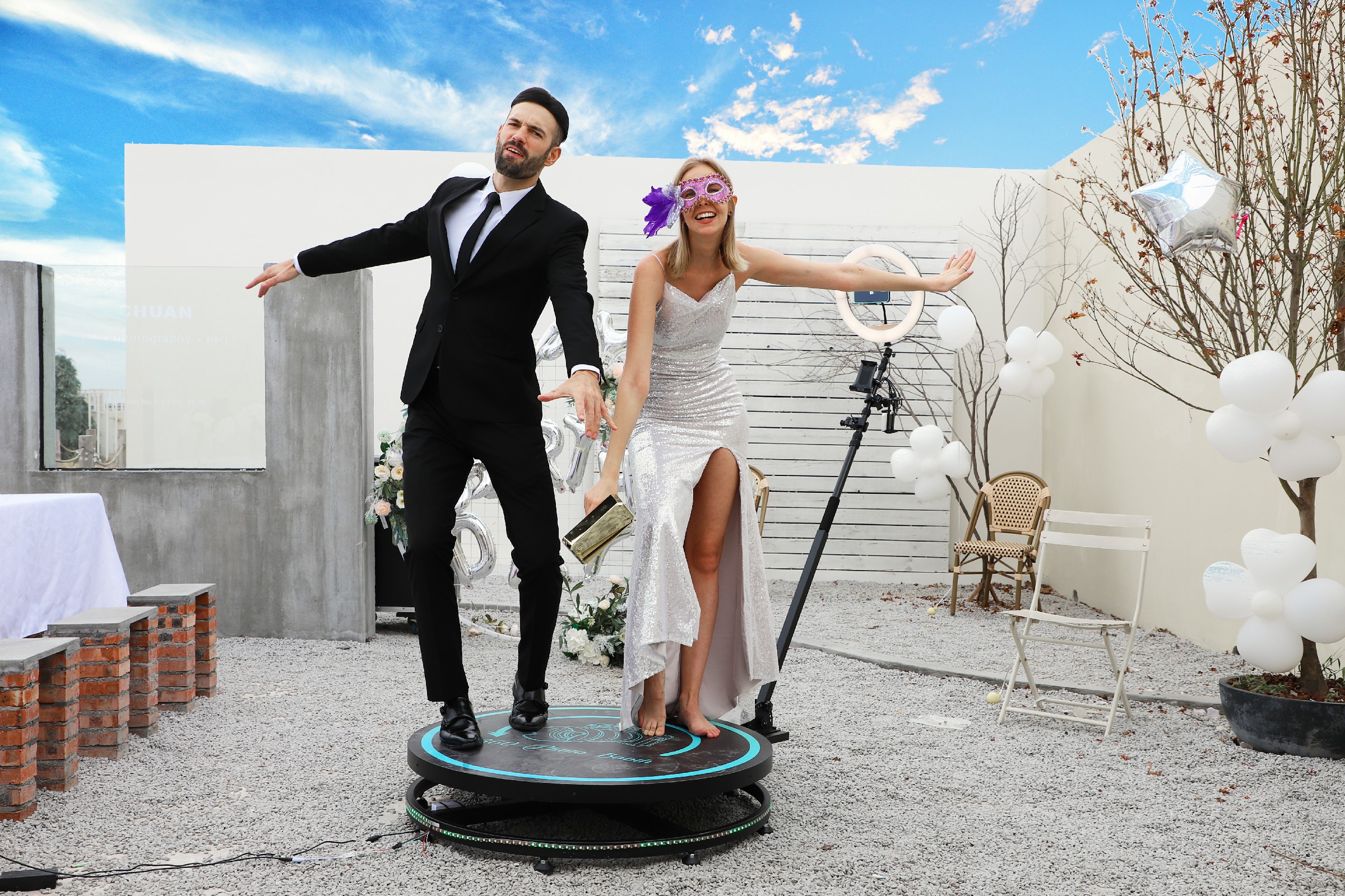 Watch 360 Photo Booth for Wedding on Amazon Live