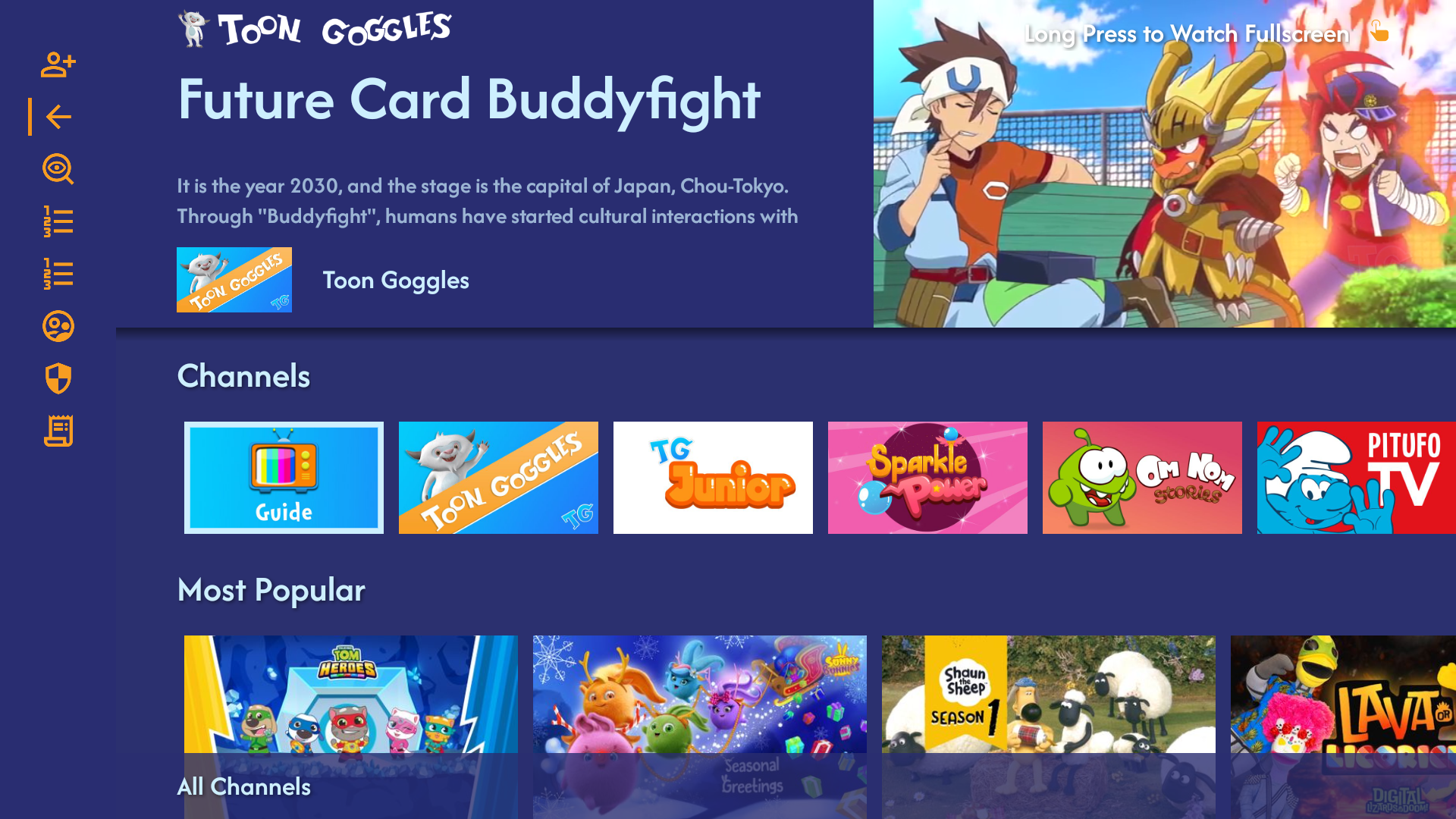 Toon Goggles - Cartoons and Music for Kids - App on Amazon Appstore