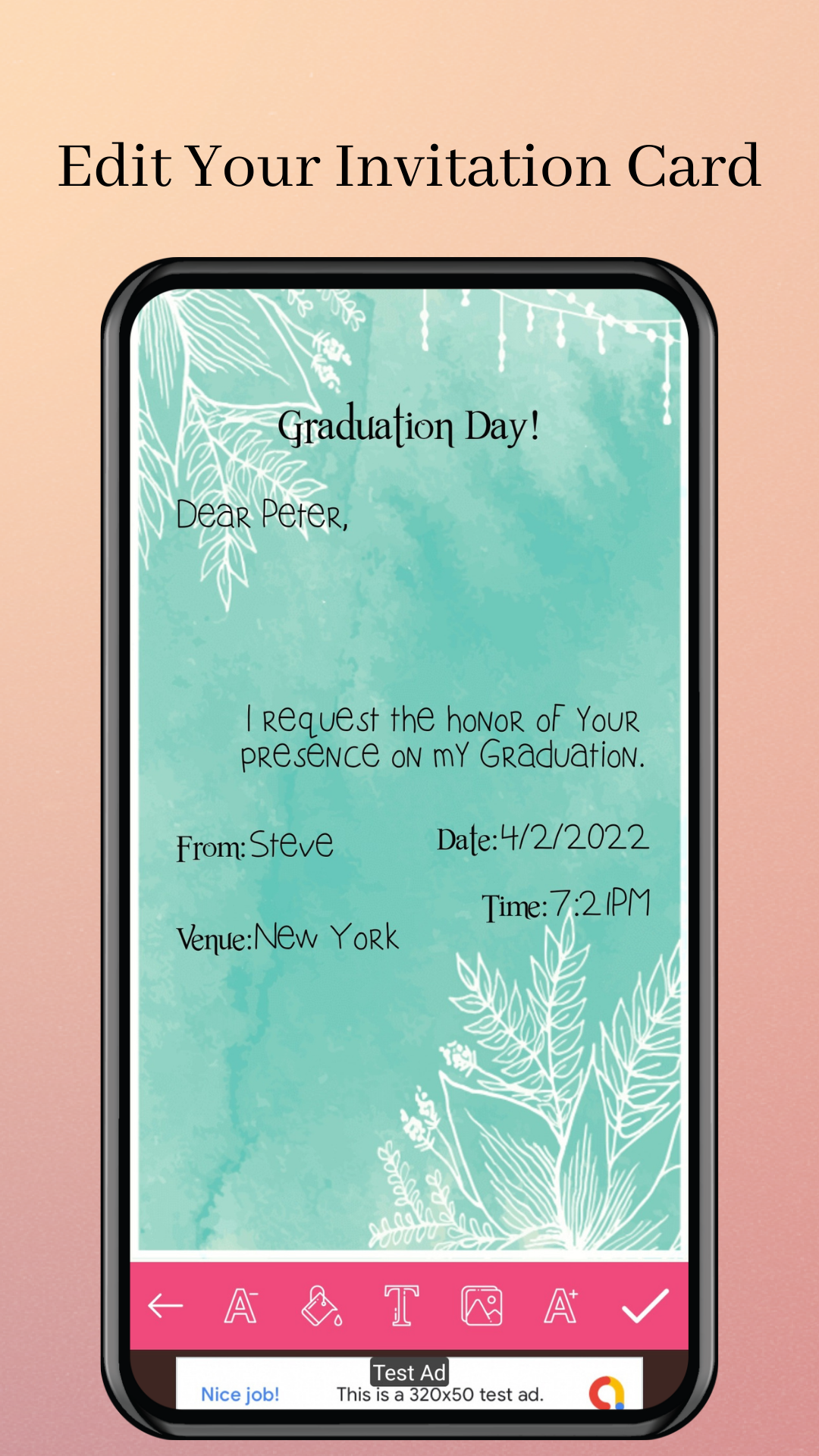 Invitation Card Digital | Invitation Maker - App on Amazon Appstore