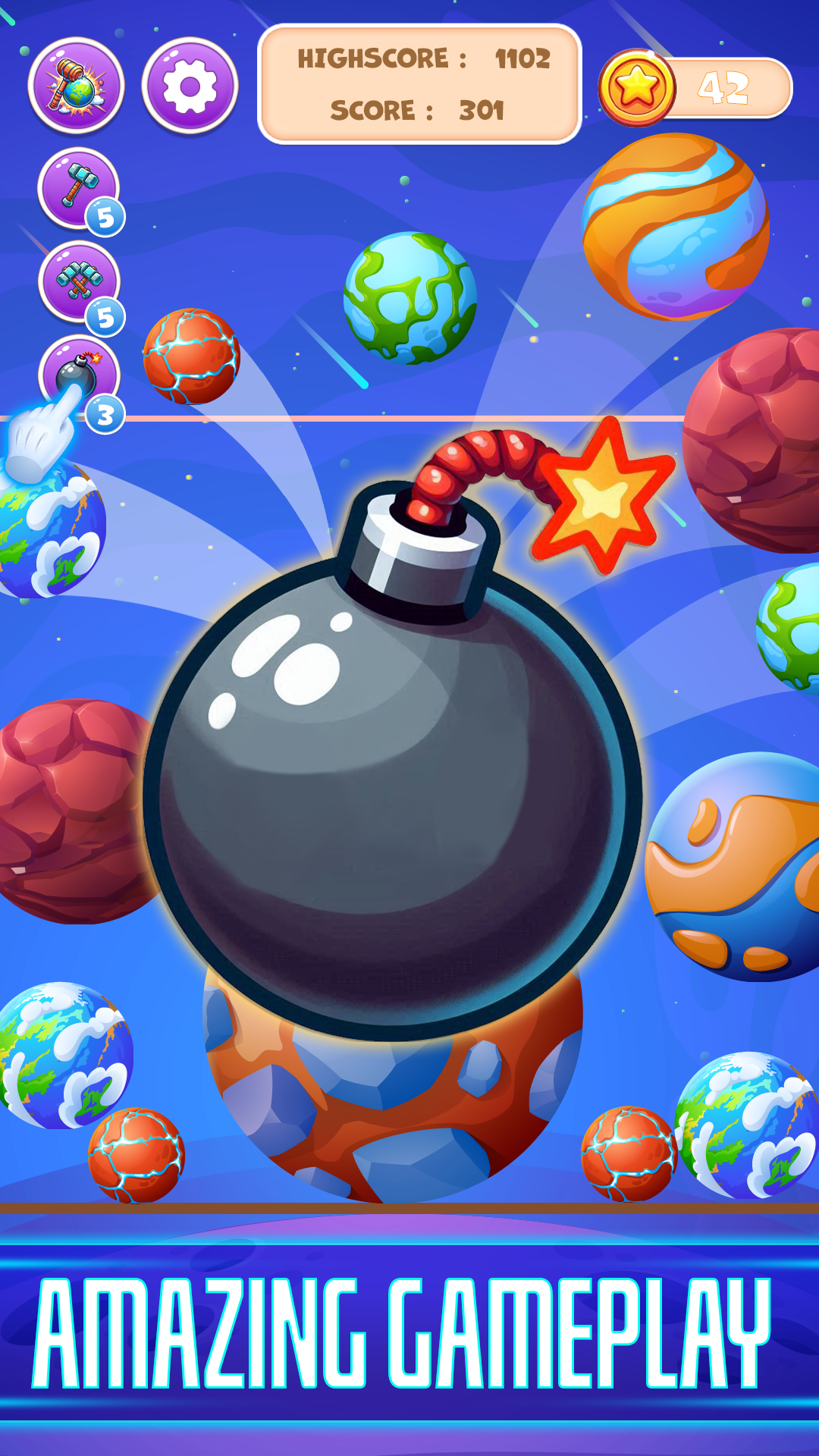 Merge Planet: Galaxy Puzzle Game - App on Amazon Appstore
