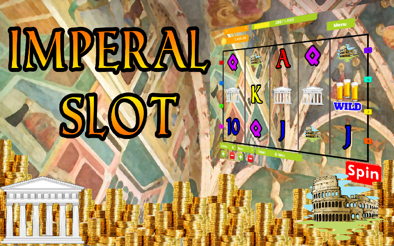 Imperial Roman Kingdom Warrior Treasure Lucky Jackpot Casino Slot ...