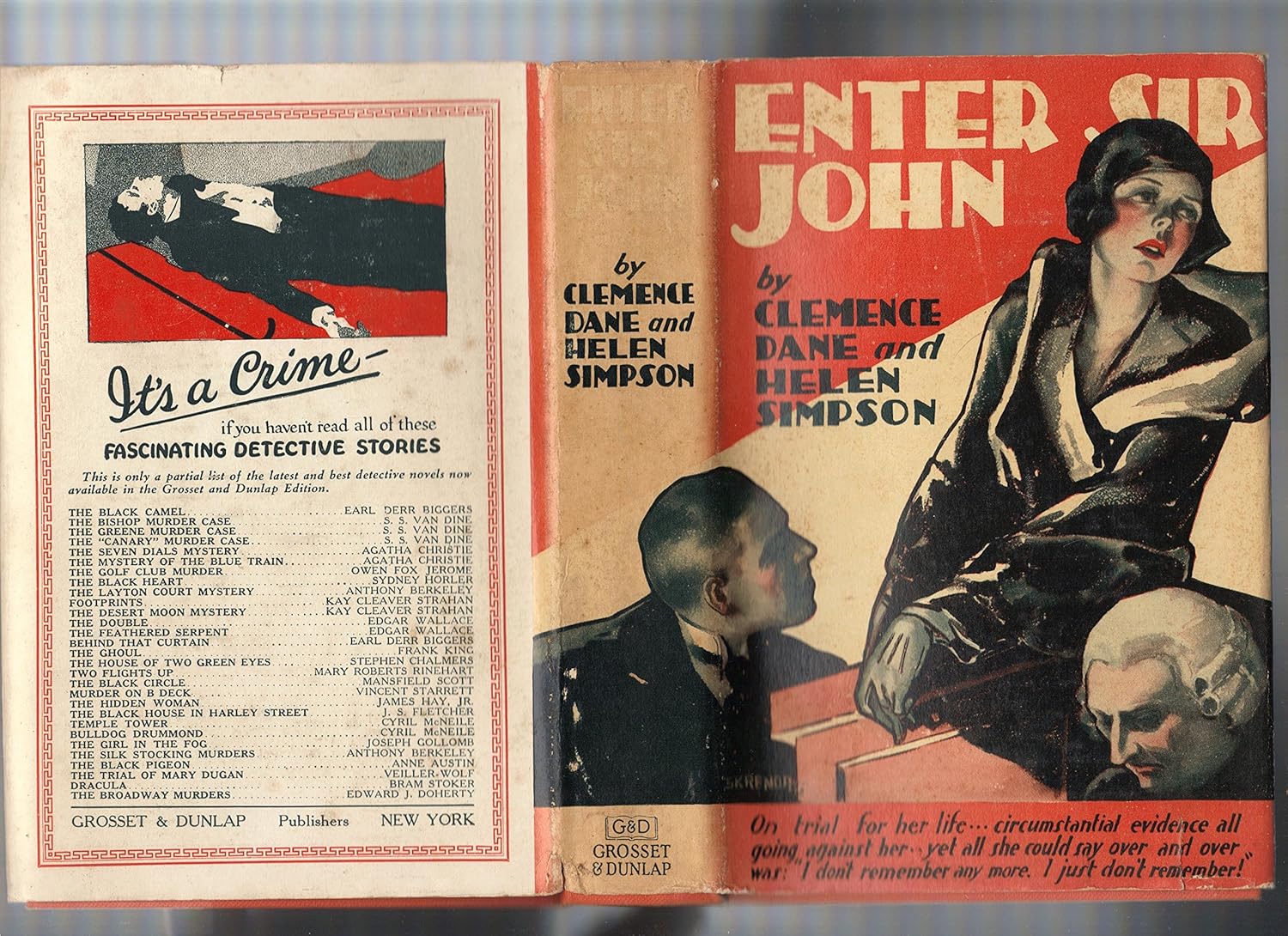 Enter Sir John: Dane, Clemence (pseudonym of Winifred Ashton) & Simpson ...