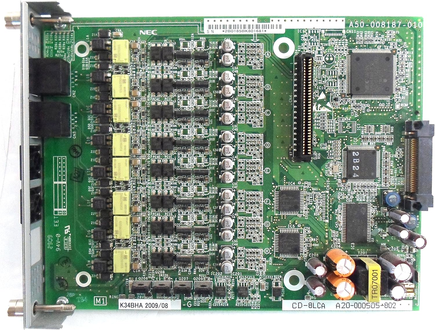 Amazon.com: NEC UNIVERGE SV8100 CD-8LCA 8 ANALOG SINGLE LINE TELEPHONE ...