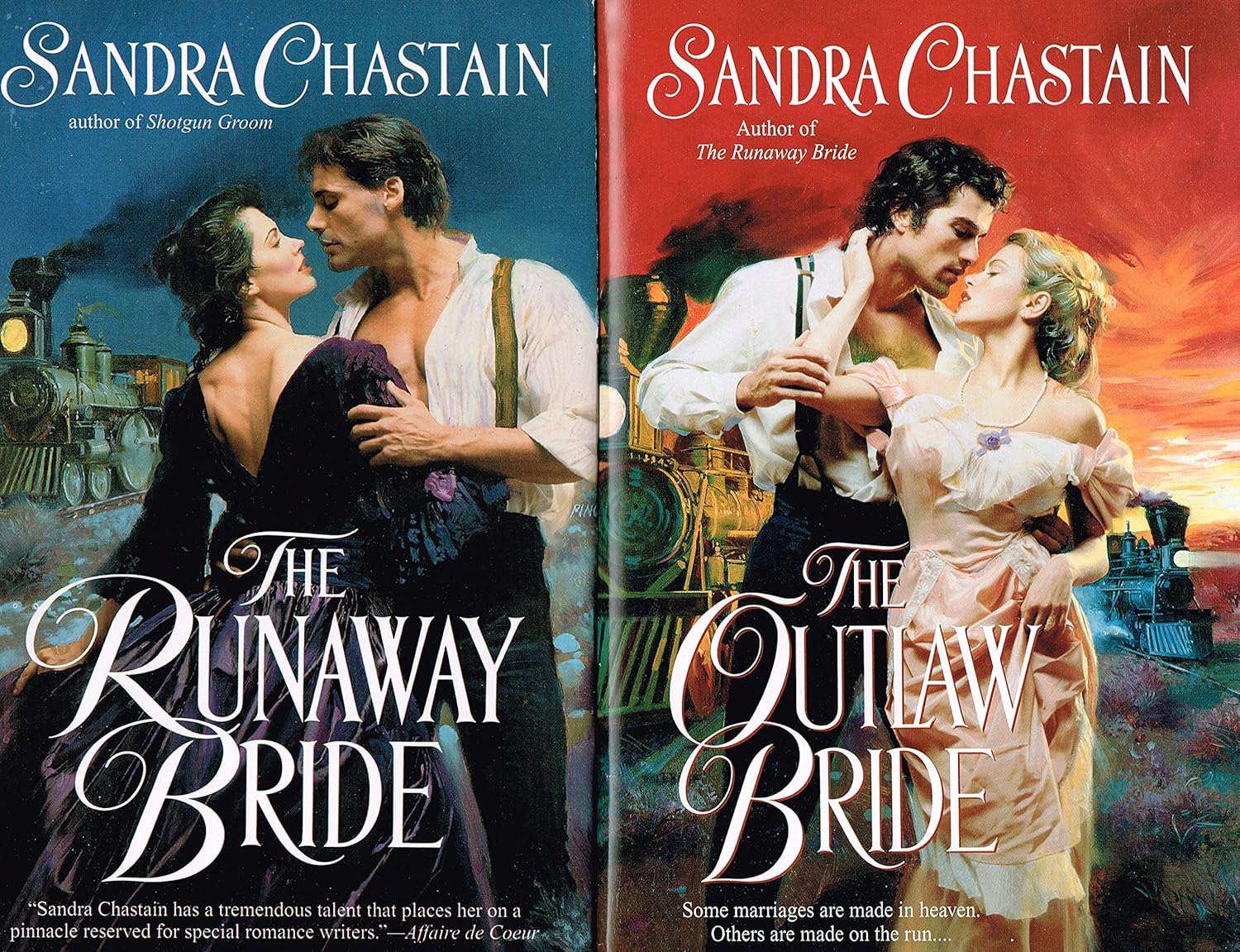 The Runaway Bride: chastain, Sandra: 9780739403624: Amazon.com: Books