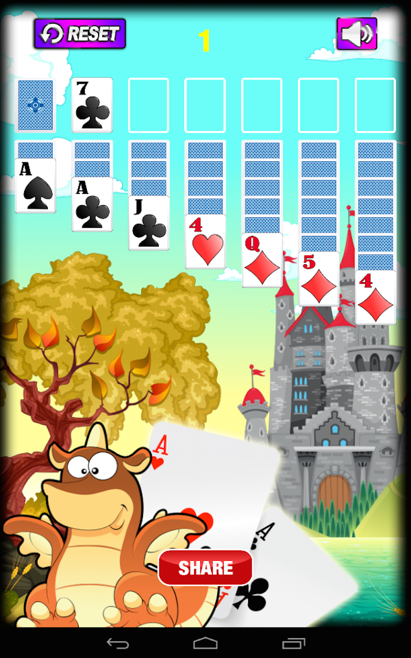 Solitaire Game Island Of Dragons - App on Amazon Appstore