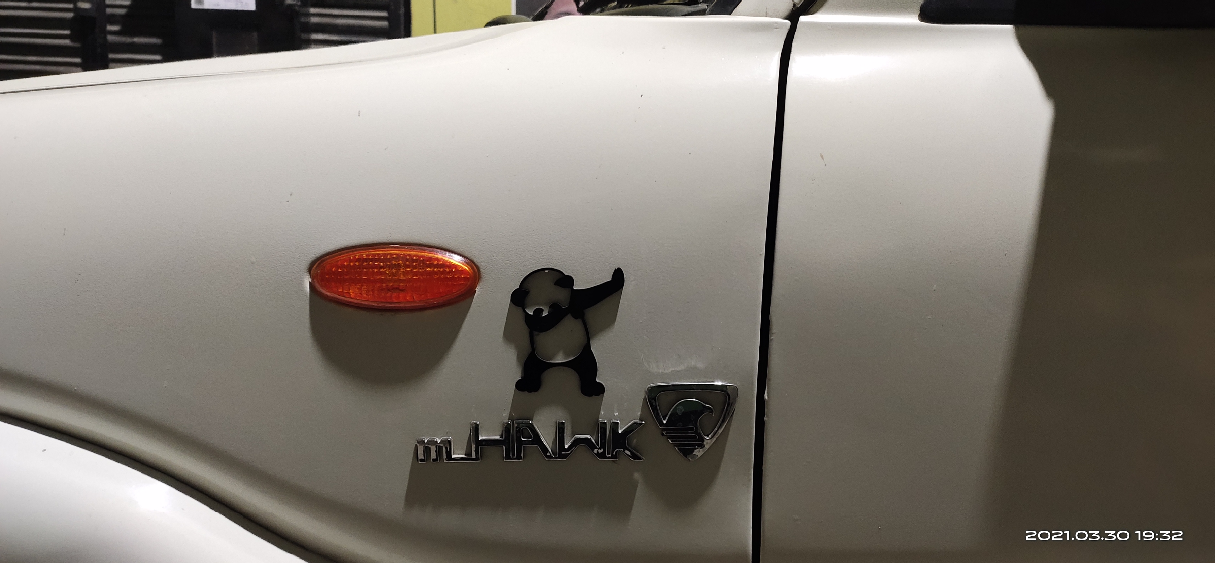 Panda 3D Emblem Decal Car Bike Sticker Logo by The Logo Man : Amazon.in ...