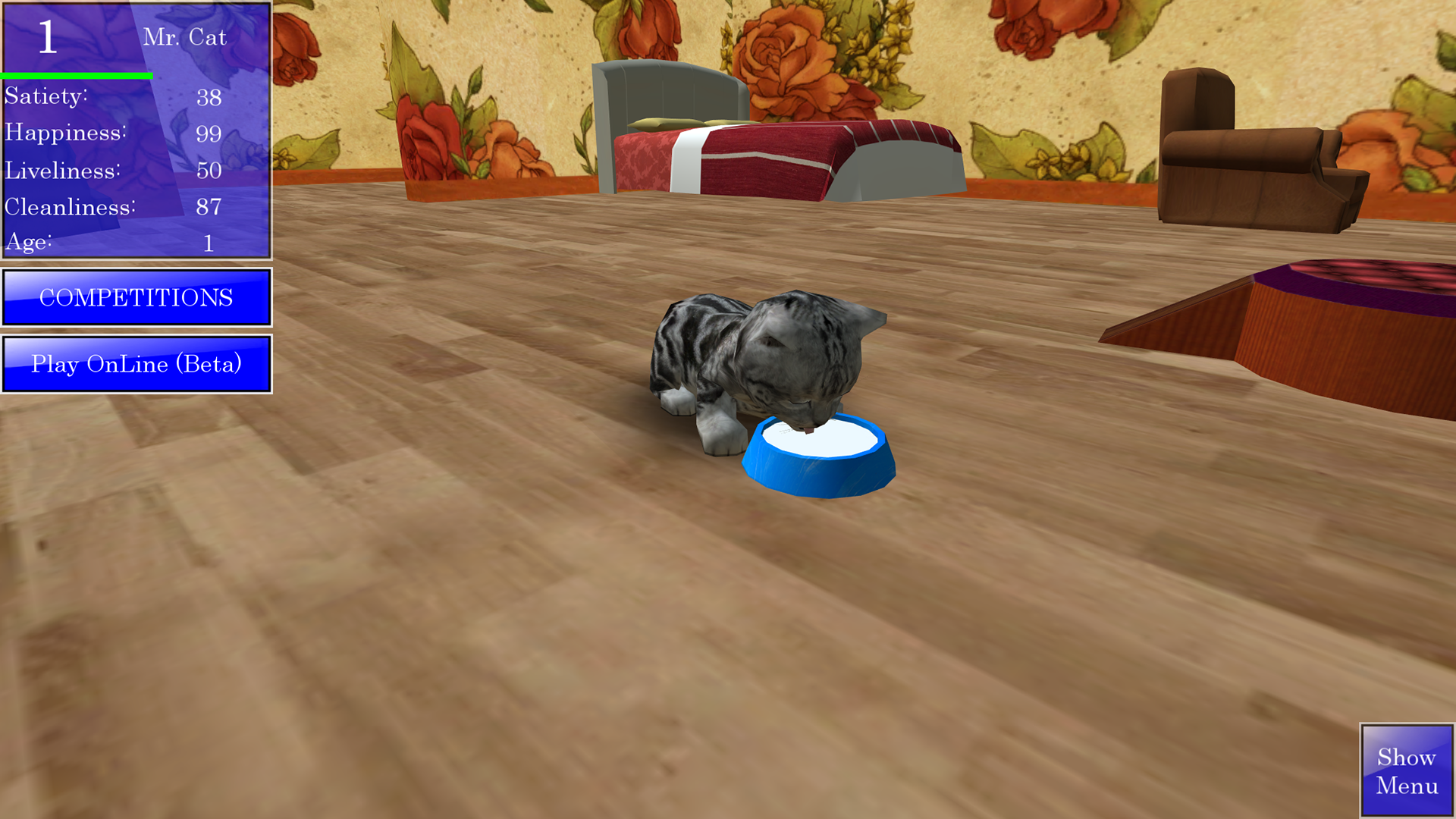 Cute Pocket Cat 3D - App on the Amazon Appstore