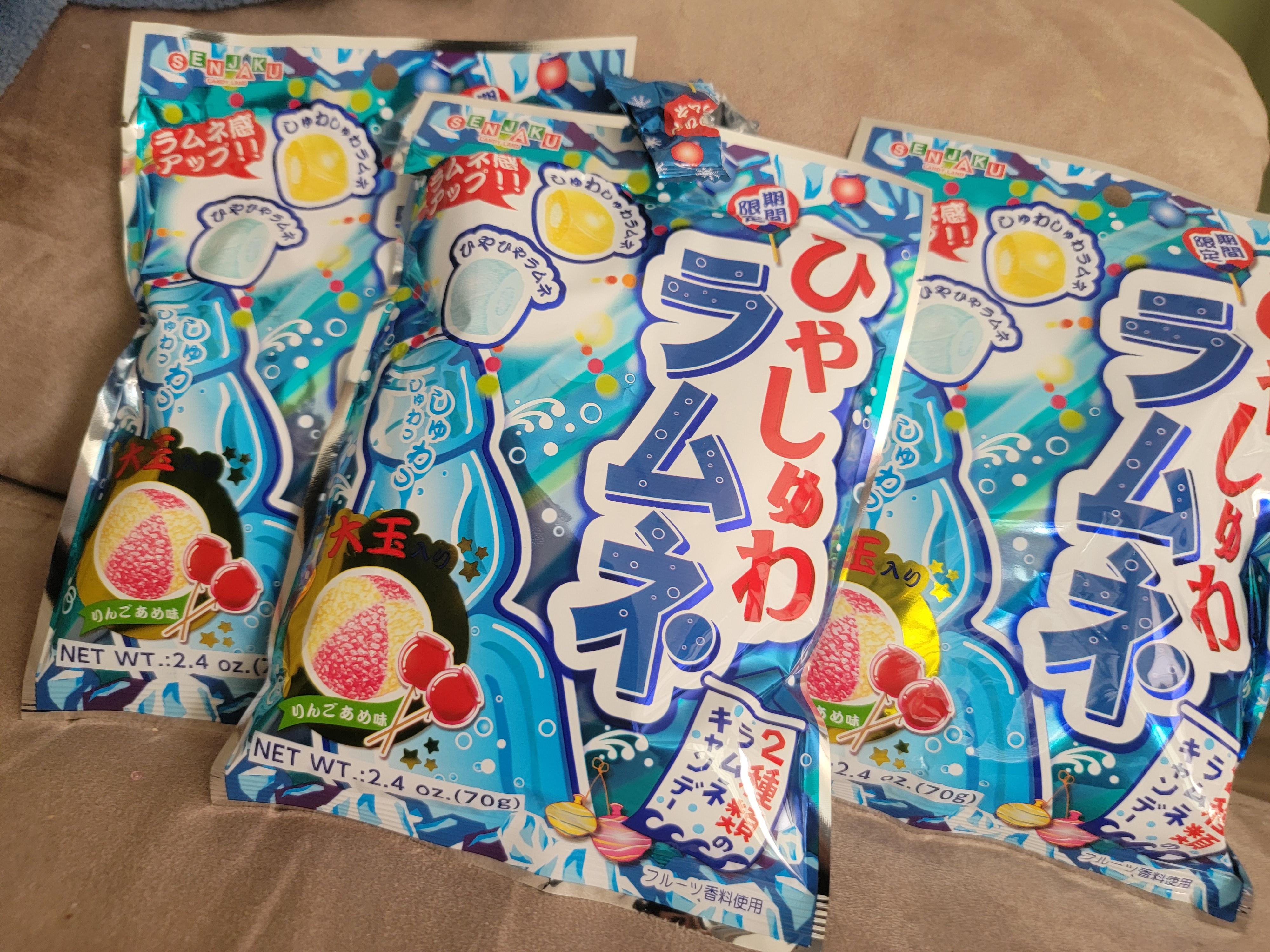 Amazon.com : Senjaku Cool Soda Candy Ramune Flavored Candy : Grocery ...