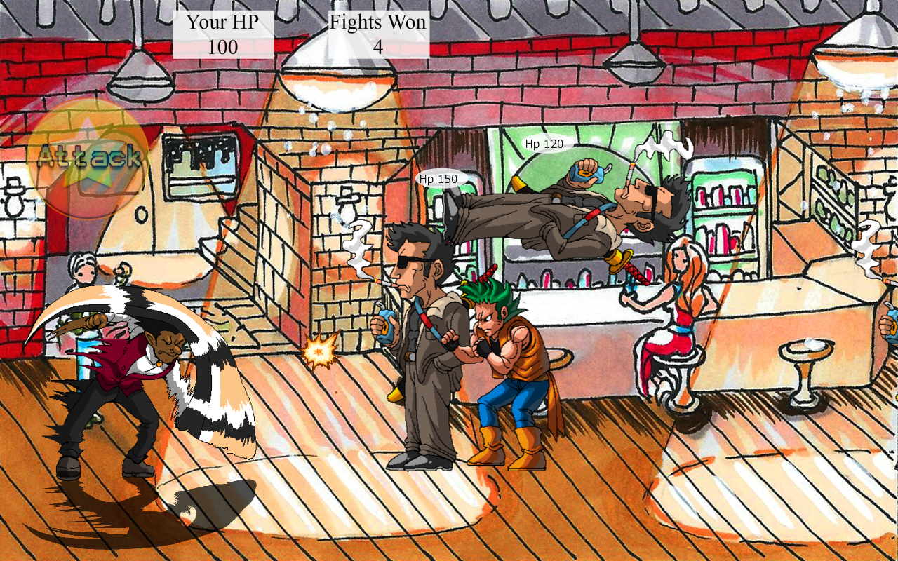 Bartender's Bar Street Fight - App on Amazon Appstore