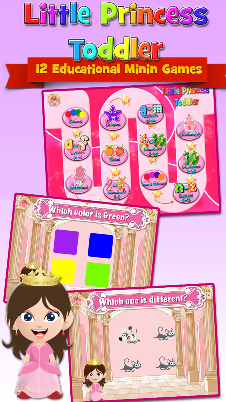 Aplicación Princess Toddler: Royal and Fairy Tale Games for Kids en ...
